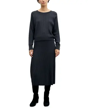 Gerard Darel Rita Ribbed Knit Sweater