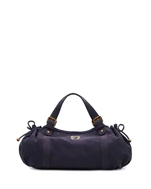Gerard Darel 24h Large Canvas Handbag - Blackcurrant