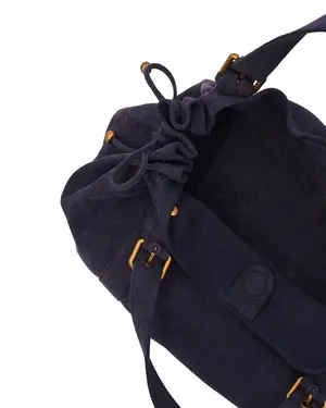 Gerard Darel 24h Large Canvas Handbag - Blackcurrant
