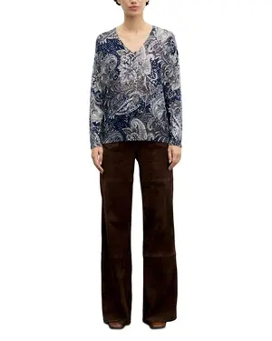 Gerard Darel Rhea Wool V Neck Sweater