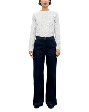 Gerard Darel Ivy Wide Leg Jeans
