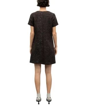 Gerard Darel Coni Tweed Mini Dress