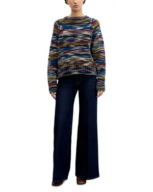Gerard Darel Roane Marled Knit Sweater