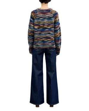 Gerard Darel Roane Marled Knit Sweater