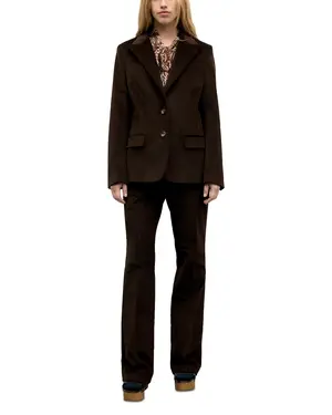 Gerard Darel Jem Two Button Peak Lapel Jacket