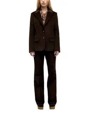 Gerard Darel Jem Two Button Peak Lapel Jacket