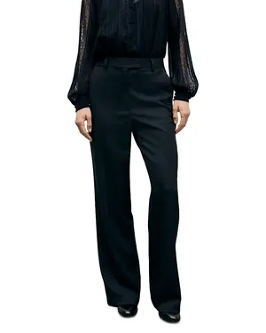 Gerard Darel Meg Wide Leg Pants - Black