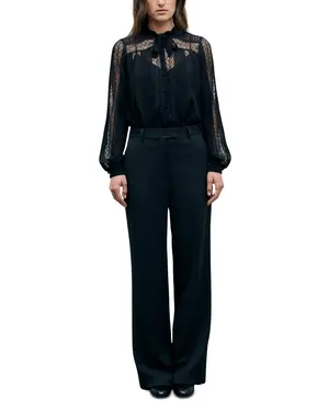 Gerard Darel Meg Wide Leg Pants