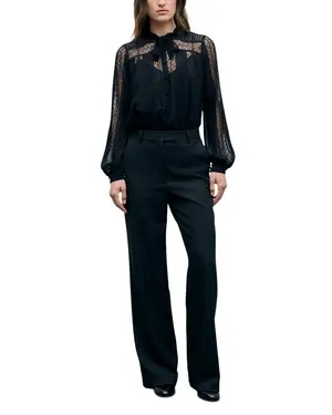 Gerard Darel Meg Wide Leg Pants