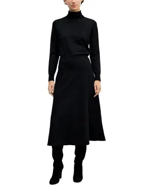 Gerard Darel A-line Midi Skirt