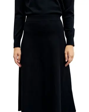 Gerard Darel A-line Midi Skirt