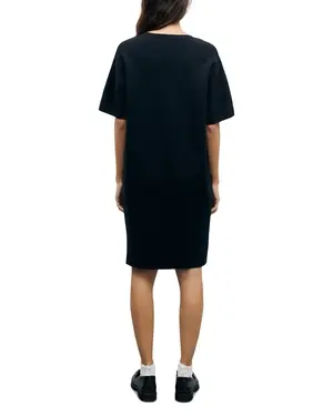 Gerard Darel Short Sleeve Tee Dress