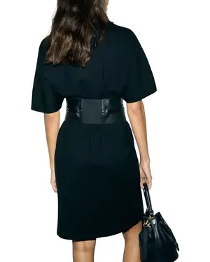 Gerard Darel Short Sleeve Tee Dress