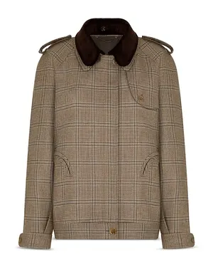 BLAZÉ MILANO Saona Chausie Wool Trench Coat