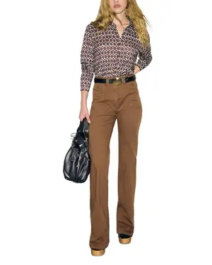 Gerard Darel Anna High Rise Flare Jeans