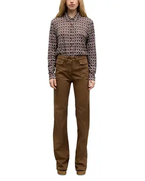 Gerard Darel Anna High Rise Flare Jeans