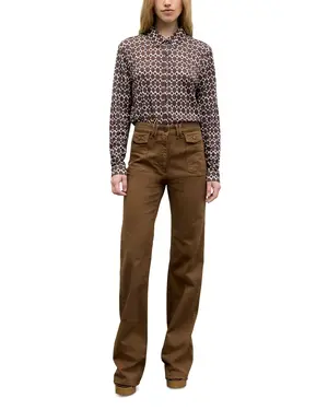 Gerard Darel Anna High Rise Flare Jeans