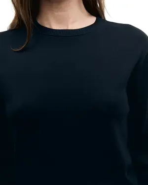 Gerard Darel Bara Cotton Long Sleeve T Shirt - Black