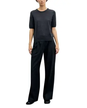 Gerard Darel Becky Elbow Sleeve Top