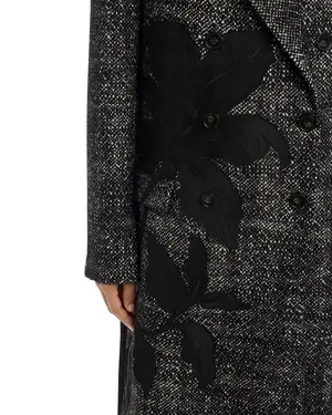 Erdem Wool Blend Tailored Coat