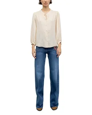 Gerard Darel Lula Textured Blouse