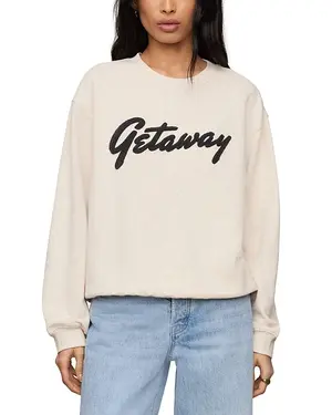 Z Supply Cotton Blend Boyfriend Sweatshirt
