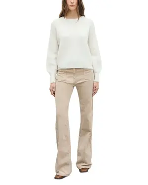 Gerard Darel Riya Raglan Sleeve Sweater - Ecru