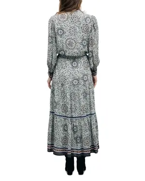 Gerard Darel Cyril Printed Viscose Maxi Dress