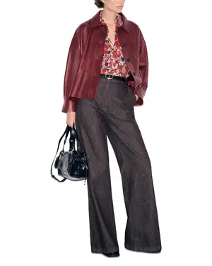 Gerard Darel Penny Leather Jacket