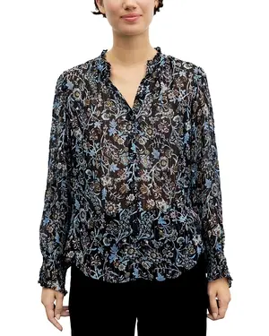 Gerard Darel Linda Printed Blouse