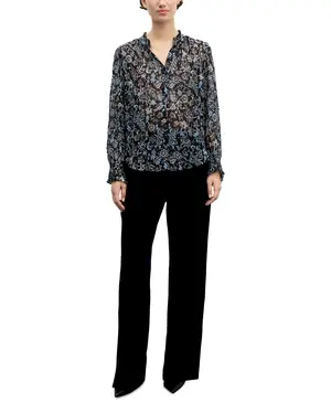 Gerard Darel Linda Printed Blouse