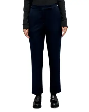 Gerard Darel May Straight Leg Pants - Navy