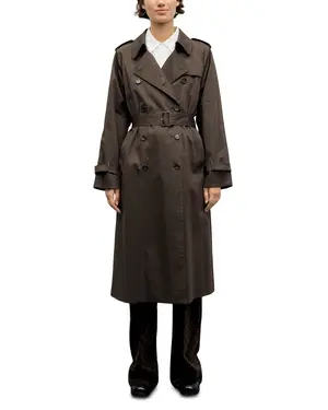 Gerard Darel Serge Long Trench Coat