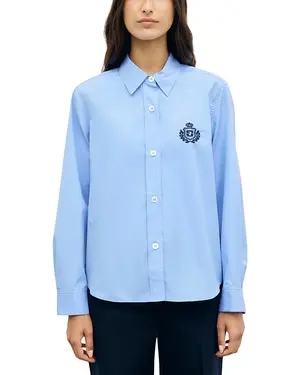 Gerard Darel Cotton Shirt - Bluesky