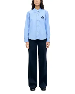 Gerard Darel Cotton Shirt - Bluesky