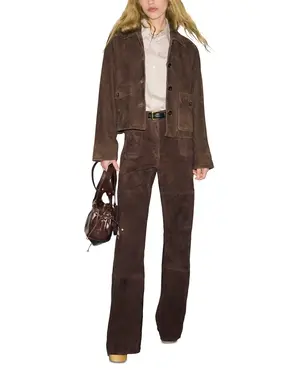 Gerard Darel Lys Logo Button Front Blouse