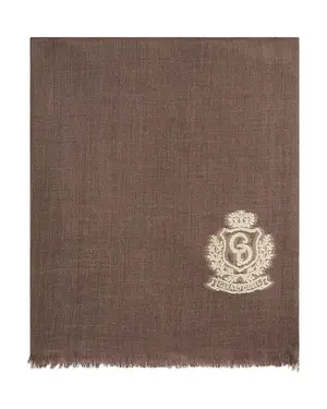 Gerard Darel Suzane Wool Scarf - Brown