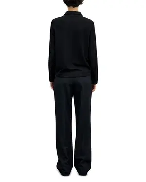 Gerard Darel Bambi Wool Button Front Shirt