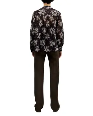 Gerard Darel Loa Tie Neck Blouse