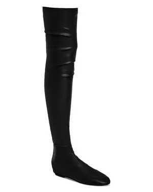 Proenza Schouler Tee Stretch Over The Knee Boots - Black