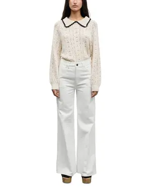 Gerard Darel Bianca High Rise Straight Jeans