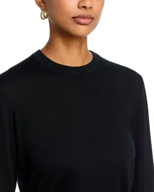 Michael Kors Merino Wool Blend Crewneck Sweater