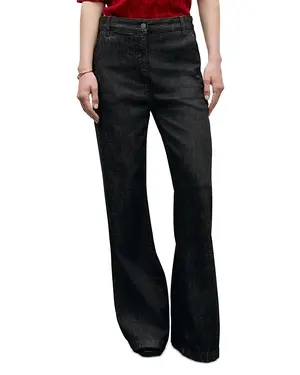 Gerard Darel Indie Wide Leg Jeans