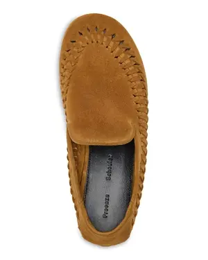 Proenza Schouler Whip Suede Loafers - Desert