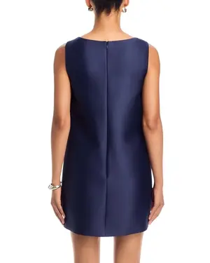 SELF-PORTRAIT Taffeta Lace Mini Dress