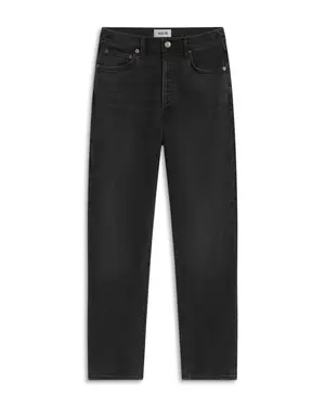 AGOLDE 90s Pinch Waist High Rise Ankle Straight Jeans - Radius