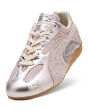 PUMA Speedcat Lou Metallic Leather Sneakers