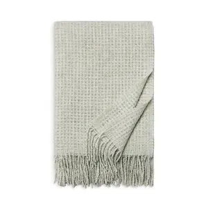 SFERRA Terranova Merino Wool Decorative Throw Grey