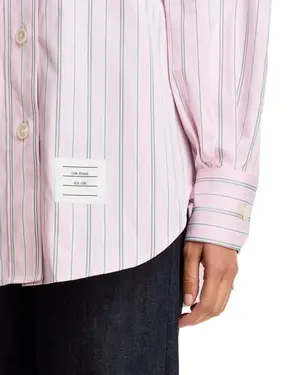 Thom Browne Striped Cotton Shirt