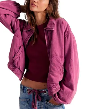 Free People Birdie Bomber Jacket